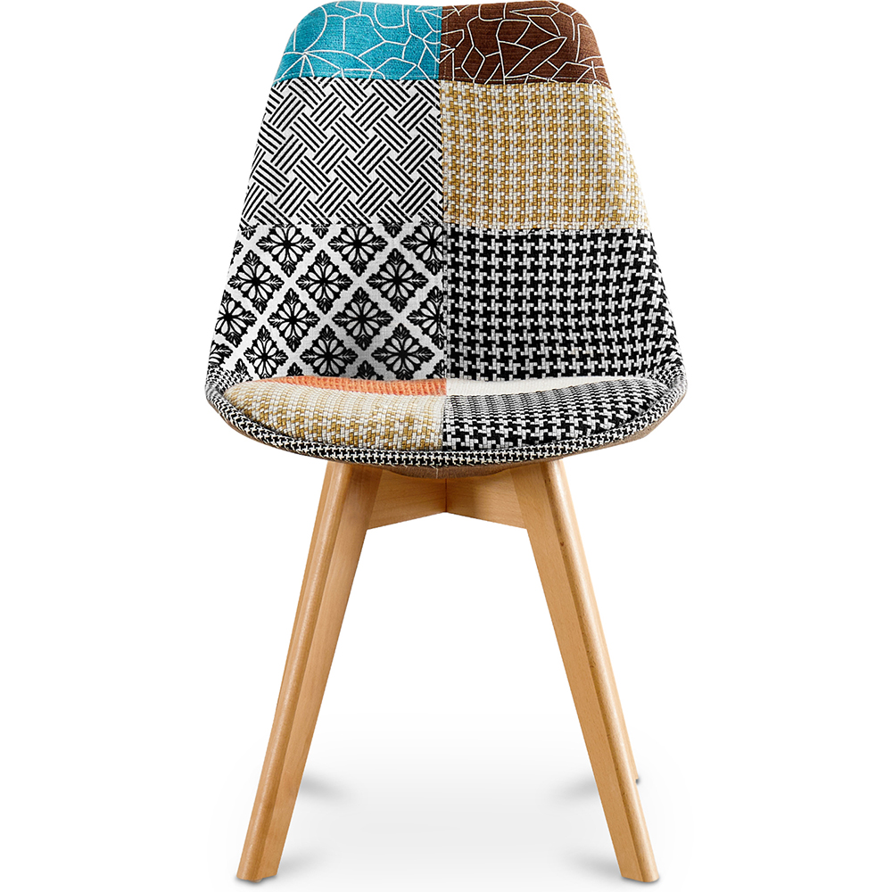 Dining Chair - Upholstered in Patchwork - Patty | Privatefloor