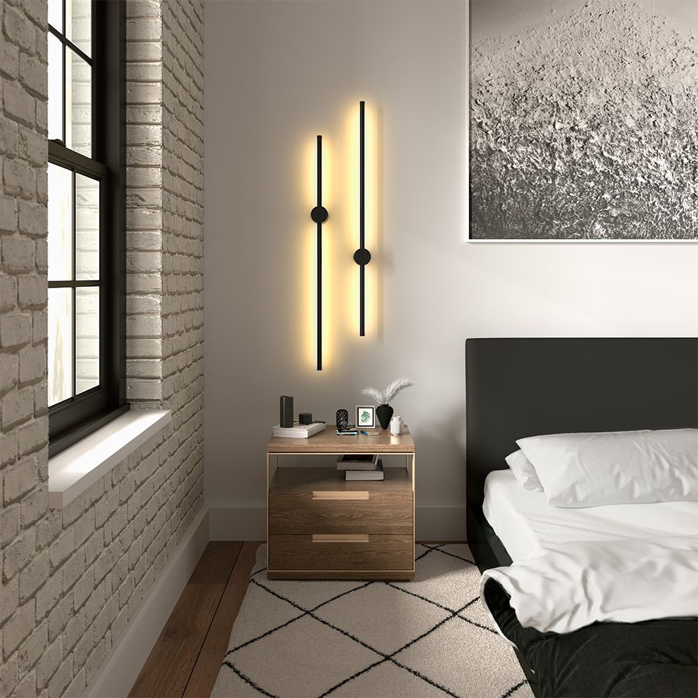 Wall Lamp - Metal Bar - LED 80cm - Hernel | Privatefloor