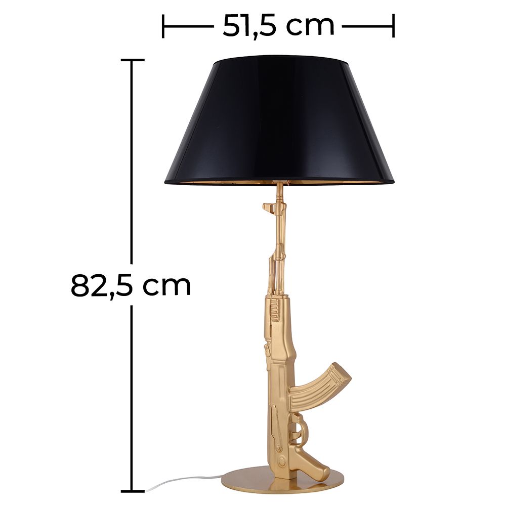Gun Lamp Dimensions Philippe Discount Starck Gun